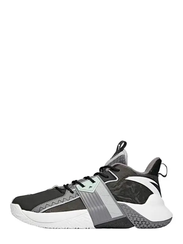 ANTA A-shock High Top Sneakers - Black/grey/white