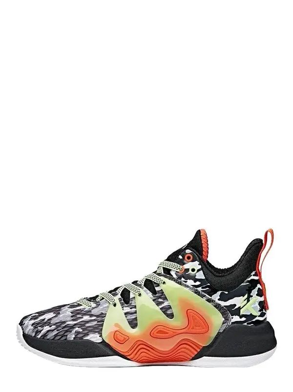 ANTA Klay Thompson Kt 1.0 "the Mountain" Basketball Sneakers - Black/white/orange