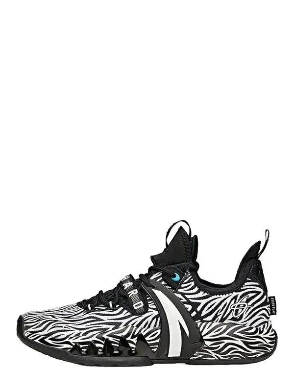 ANTA Gh2 Gordon Hayward "white Tiger" Athletic Sneakers - White/black