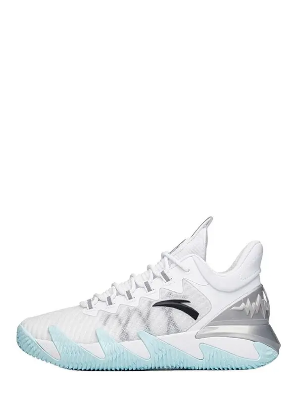 ANTA Reverse Blade Sneakers - White/silver/blue