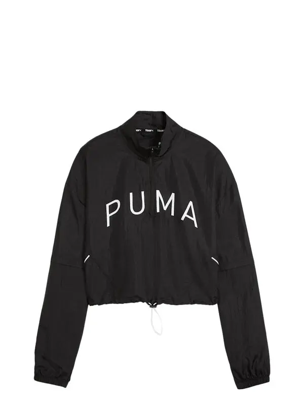 PUMA Fit Move Cropped Jacket - Black/white