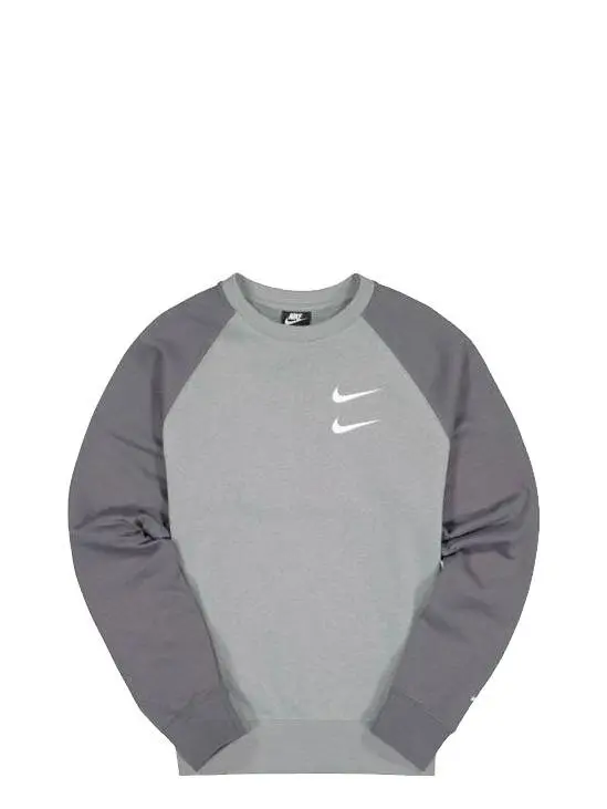 Nike Sweatshirt With Swoosh Logo - Grey