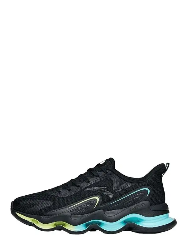 ANTA Running Series Lace-up Sneakers - Black