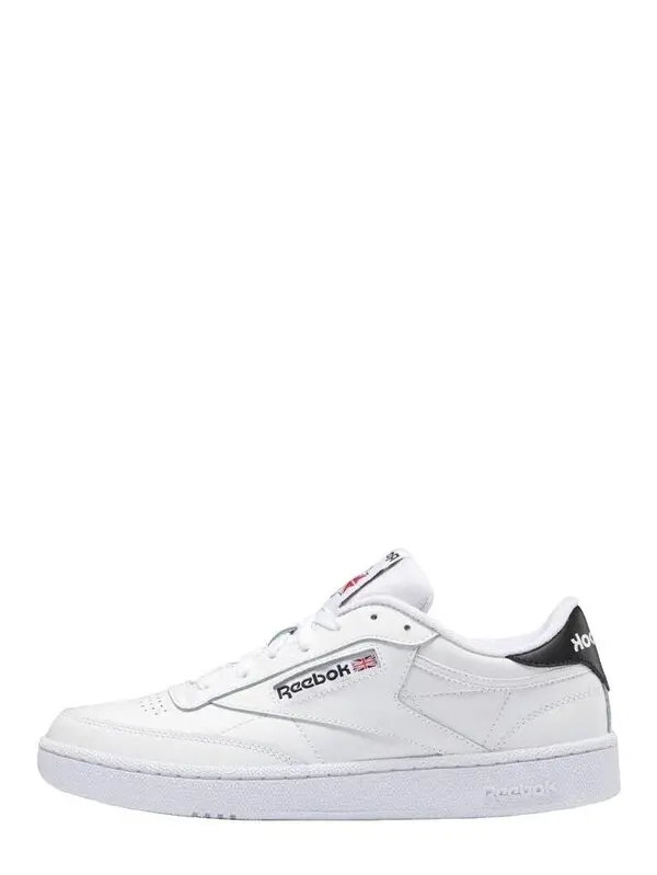 REEBOK Club C 85 Low Top Sneakers - White/black/red