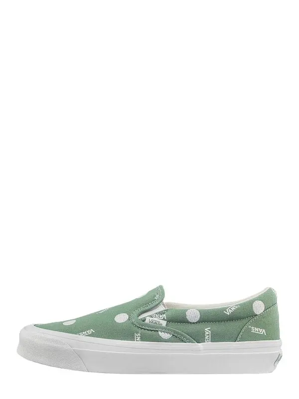 VANS Og Classic Slip-on Lx Polka Dot Sneakers - Green