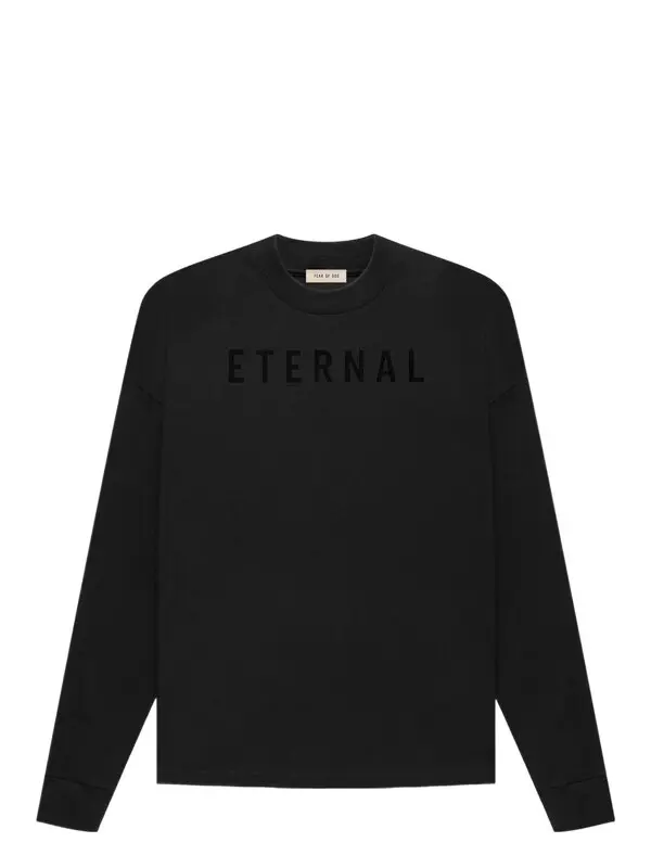 Fear Of God Fw22 Eternal Cotton Ls T-shirt - Black