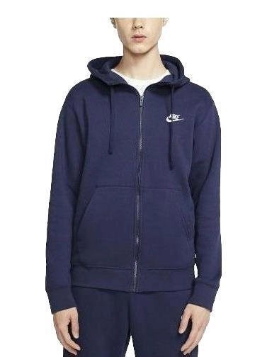 Nike Club Full-zip Fleece Jacket - Blue