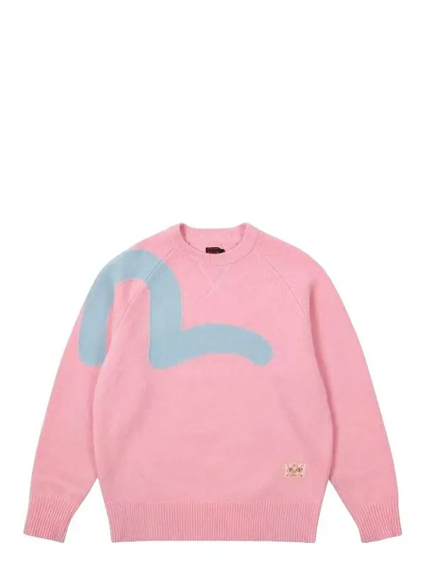 PALACE X Evisu Seagull Knit Sweater - Pink