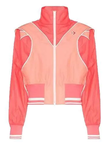 CONVERSE X Feng Chen Wang Crossover Colorblock Sports Jacket - Pink