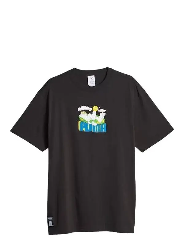 PUMA X Ripndip Ss23 Logo T-shirt - Black
