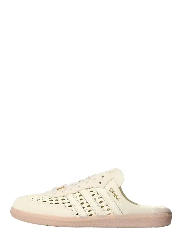 Adidas Samba Mule Woven - Crew White