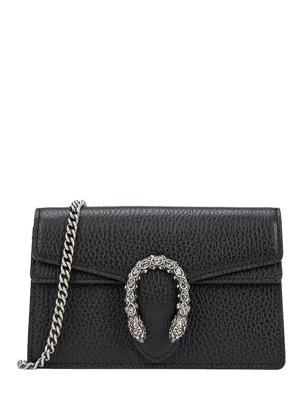 Gucci Dionysus Mini Chain Bag - Black
