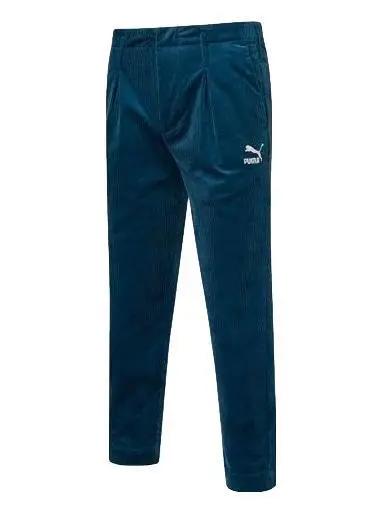 PUMA Corduroy Woven Pants 'persian - Blue