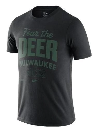 Nike Milwaukee Bucks Mantra Dri-fit T-shirt - Black