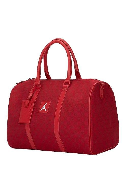 JORDAN Air Monogram Duffle Bag - Red