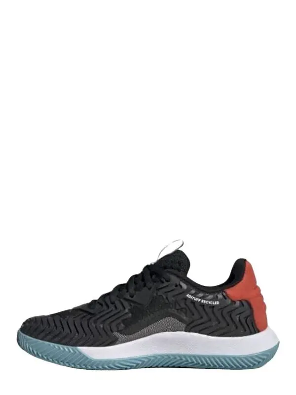 Adidas Solematch Control Clay Court Sneakers - Black