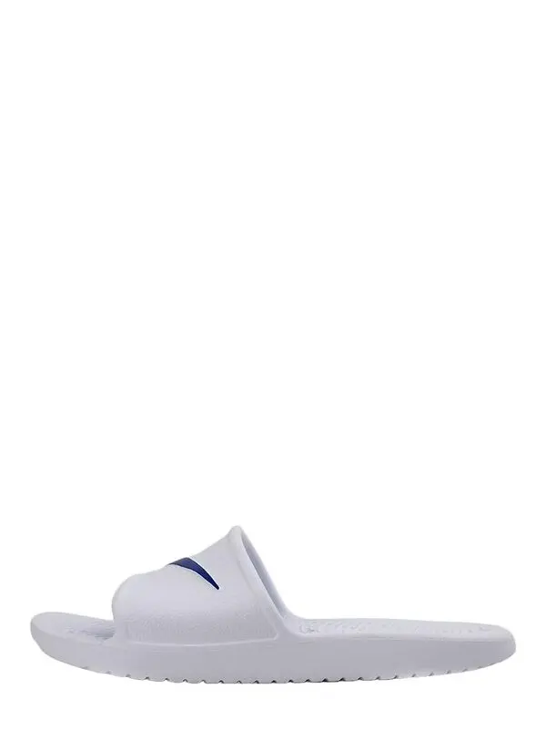 Nike Kawa Shower Slides - White/blue