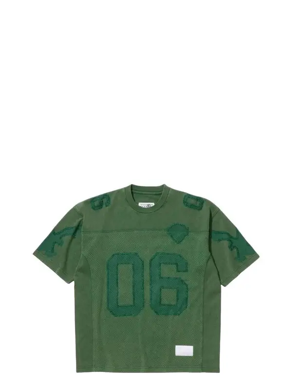 Supreme X Mm6 Maison Margiela Cotton Football Jersey - Green