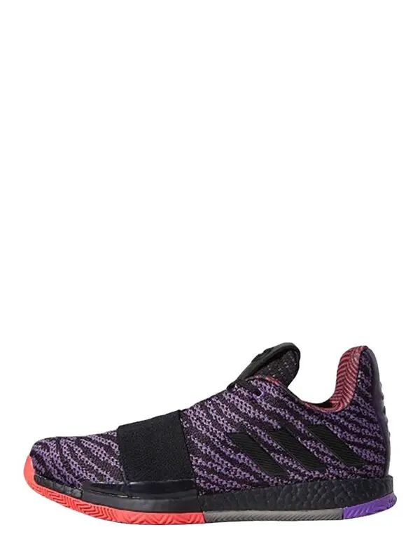Adidas Harden Vol. 3 Basketball Sneakers - Black/purple