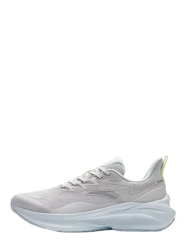 ANTA Athletic Lace-up Sneakers - Grey/blue/green