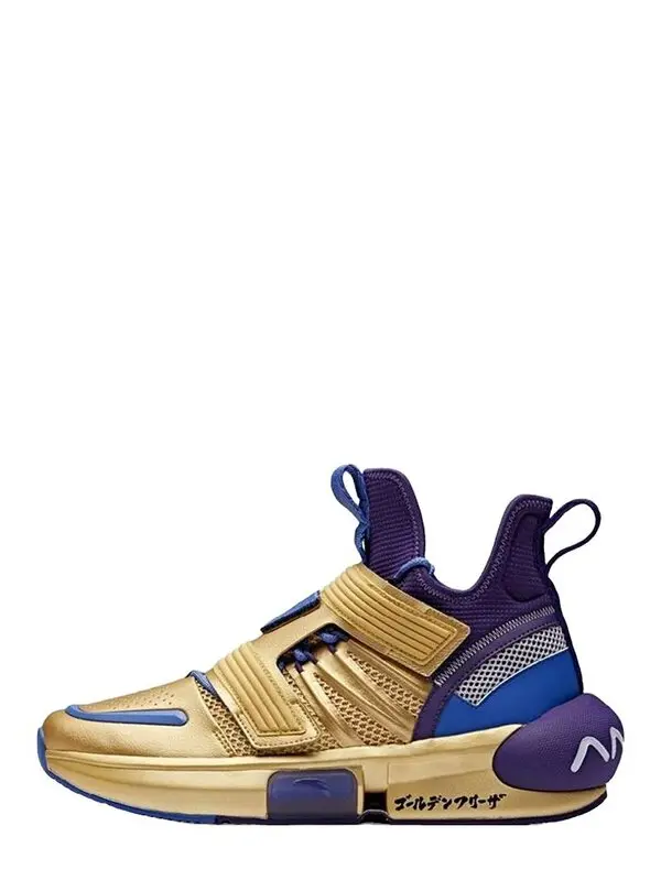 ANTA X Dragon Ball Super Basketball Shoes - Purple/gold/blue