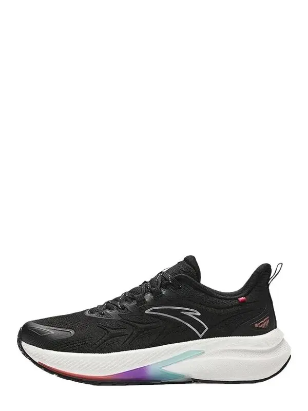 ANTA Rocket 5 Athletic Sneakers - Black/white/purple
