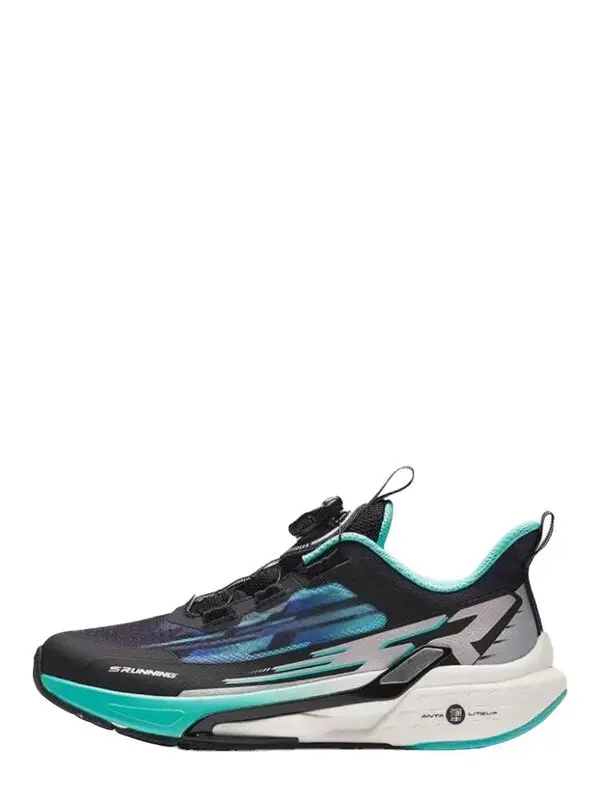 ANTA Running Series Sneakers - Black/silver/blue