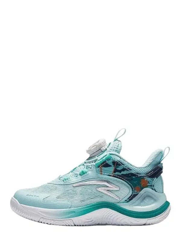 ANTA Athletic Sneakers - Teal/white/black