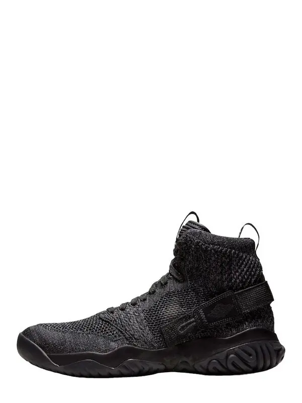 JORDAN Air Apex React High Top Sneakers - Black