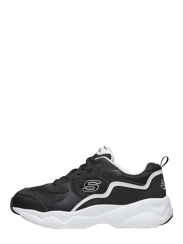 Sketchers D'lites Airy Athletic Sneakers - Black/white