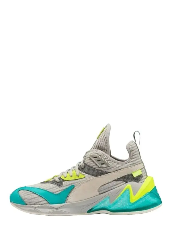 PUMA Lqdcell Origin High-top Sneakers - Grey/green