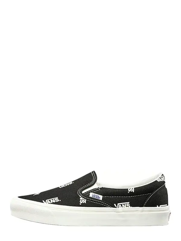 VANS Og Slip-on Lx 'multi-logo' Sneakers - Black