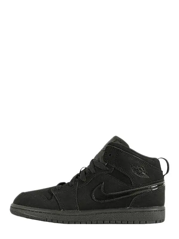 JORDAN 1 Mid Sneakers - Black