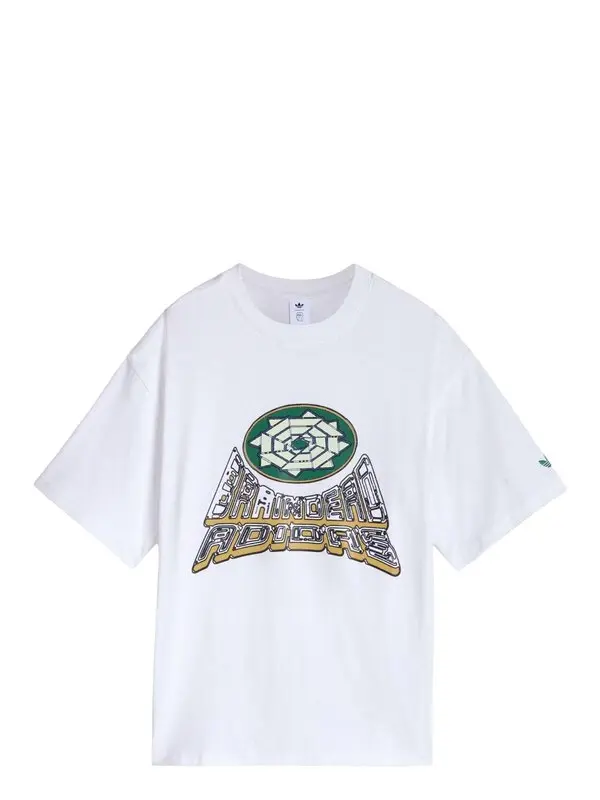 Adidas X Brain Dead Short Sleeve T-shirt Asia Sizing - White