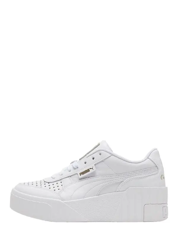 PUMA Charlotte Olympia X Cali Wedge "golden Stars" Sneakers - White