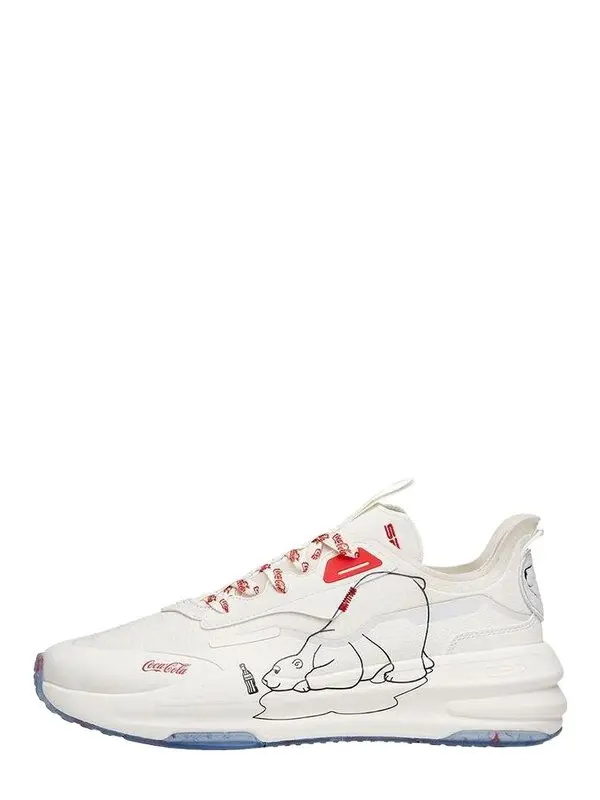 ANTA X Coca Cola C37 Sneakers - White/red/black