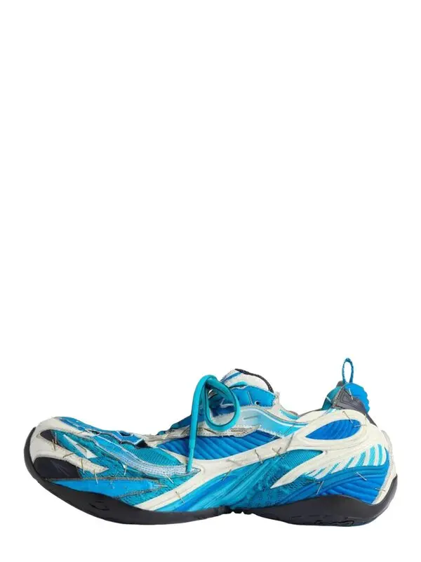 Balenciaga Soleless Sneakers - Blue/white/silver