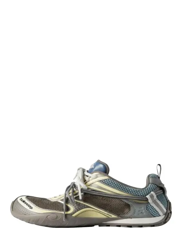 Balenciaga Radar Sneakers - Brown/blue/yellow