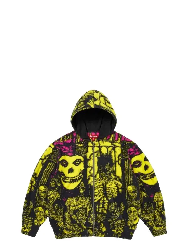Supreme X The Misfits Zip Up Hooded Sweater - Muticolor