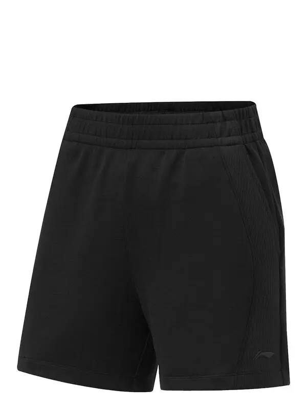 LI-NING Training Series Logo Shorts - Black