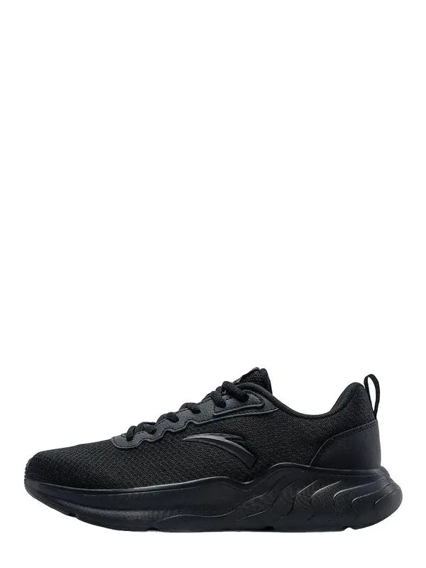 ANTA Running Series Lace-up Sneakers - Black