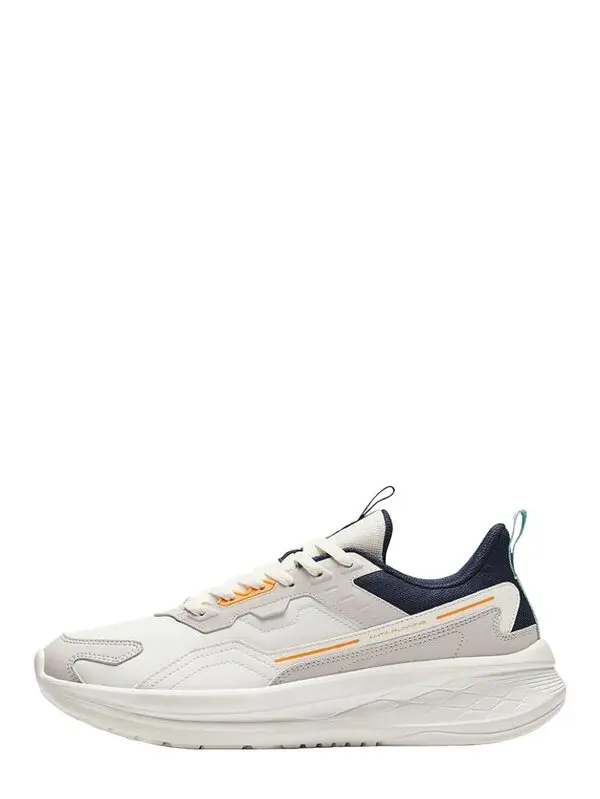 ANTA Running Series Sneakers - White/beige/orange