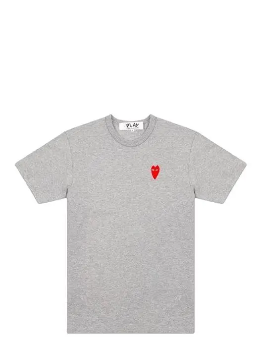 Play Comme Des Garcon Mini Thin Logo - Grey