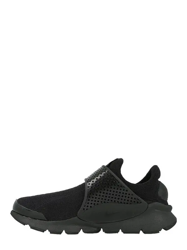 Nike Sock Dart "triple Black" Athletic Sneakers - Black/black-volt