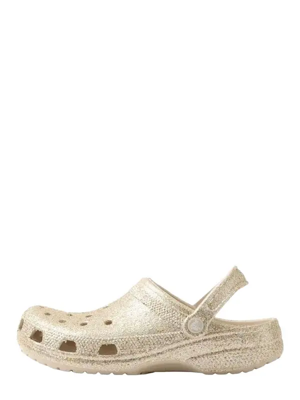 CROCS Classic Chunky Glitter Clog - Sandstone