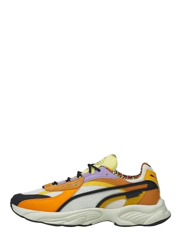 PUMA Romero Britto Rs-connect 'happy Art' Sneakers - Orange/white/yellow
