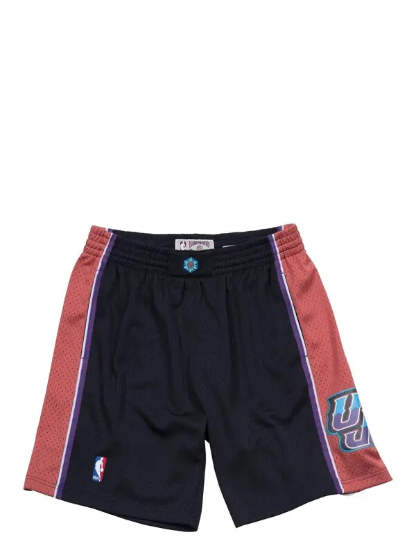 Mitchell & Ness X Nba Utah Jazz 1998-99 Swingman Shorts - Black/orange
