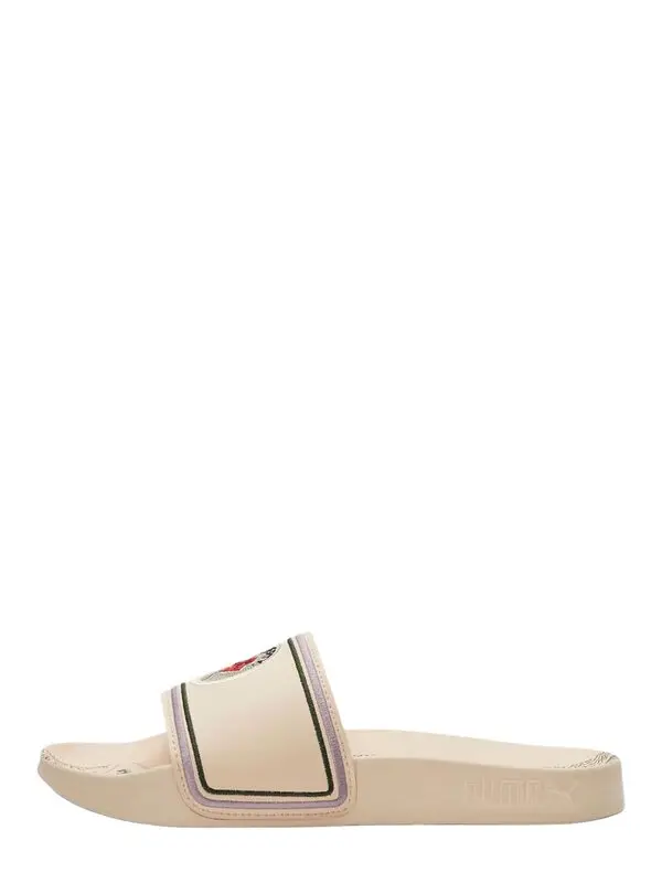 PUMA X Liberty Of London Leadcat 2.0 Logo Slides - Sun Kiss/pastel Lilac/greener Pastures