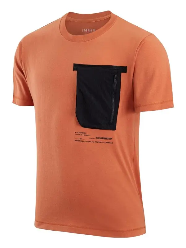 JORDAN 23 Engineered Contrasting Colors Pocket T-shirt - Multi-color