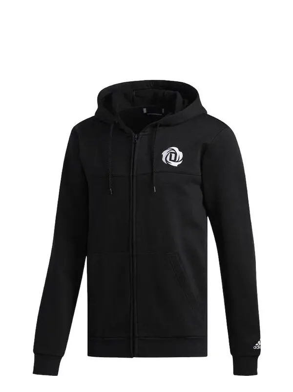 Adidas Zipper Hooded Jacket - Multi-color